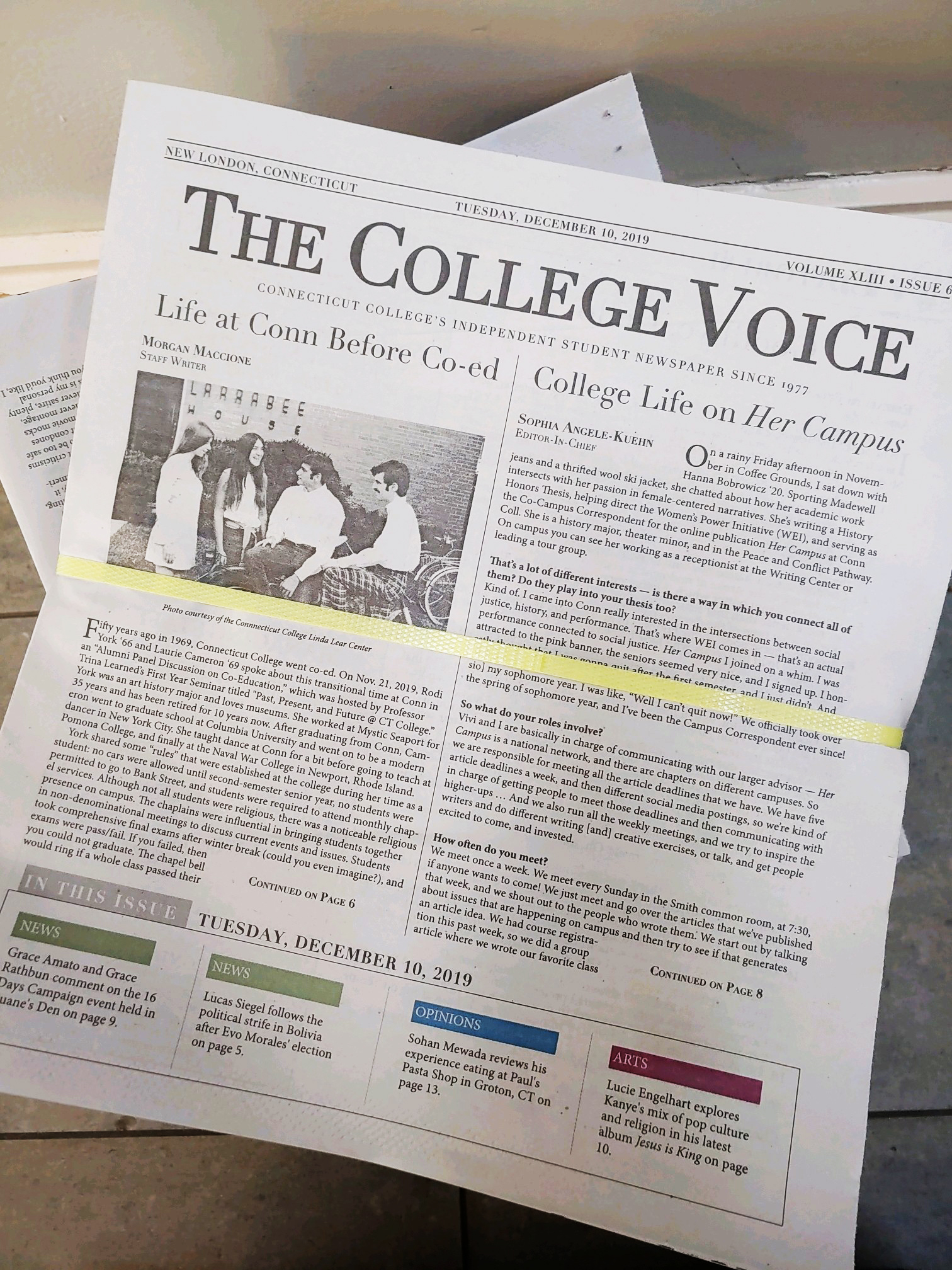 Subscribe to our Newspaper! | The College Voice
